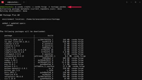 Enable Conda Forge Channel For Conda Package Manager OSTechNix