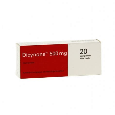 ДИЦИНОН Т 500МГ Х 20