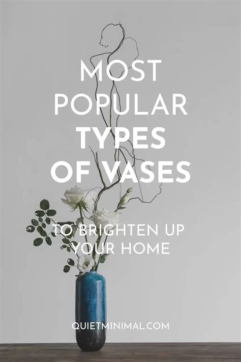 Most Popular Types Of Vases To Brighten Up Your Home