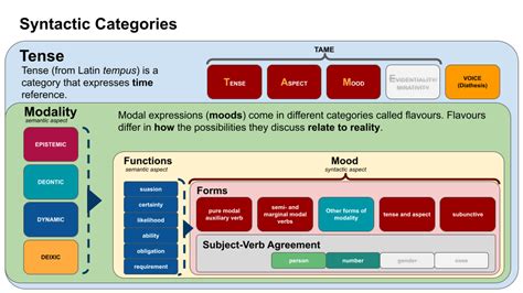 Syntactic Categories Exploring The Basics