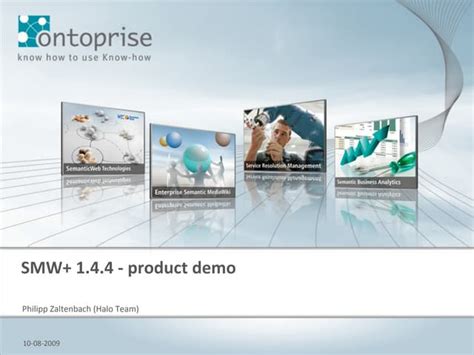 Demo Semantic Mediawiki V144 Ppt