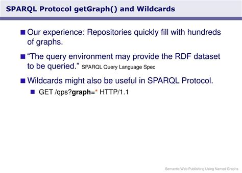 Ppt Named Graphs Meet Sparql Powerpoint Presentation Free Download