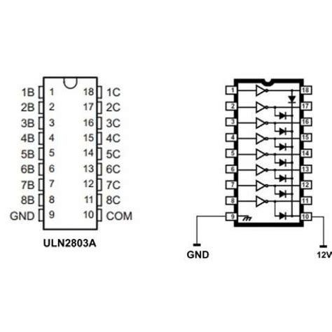 Ultimate Guide To Uln2803 Datasheet Specs Pinout And Applications