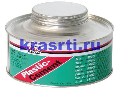 Клей Пластик Цемент для ПВХ :: Промрезинотехника - оптово-розничные ...
