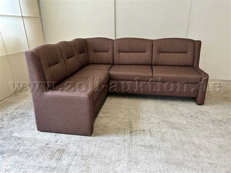Zoll Auktion 1 Max Winzer Eckbank Noah Stoff Braun Id 940603