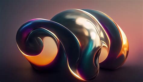 Premium AI Image | Liquid mercury substance dynamic glossy fluid ...