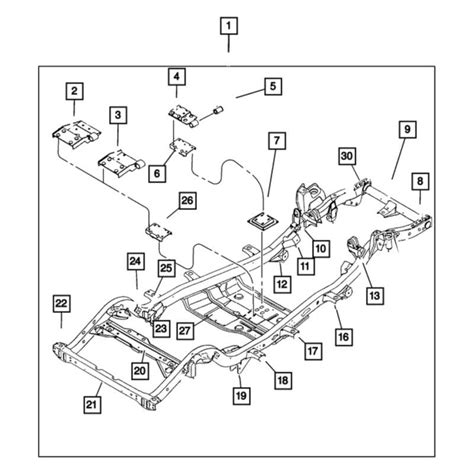 Mopar® Chassis Frame