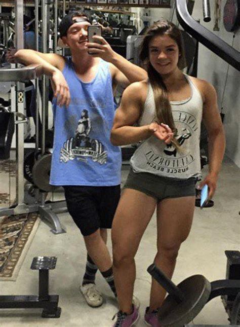 Girl Flexes And Displays Where The Muscle Resides By Bigelowmax On