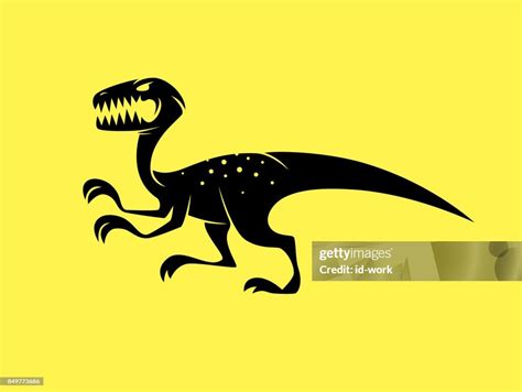 Velociraptor Silhouette High Res Vector Graphic Getty Images