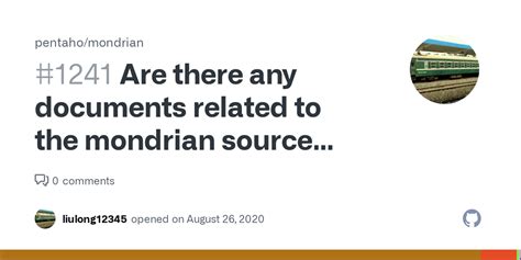 Are There Any Documents Related To The Mondrian Source Code I Hope To Share One Email