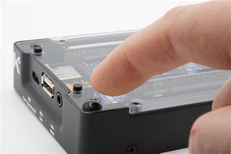 assembly instruction kksb arduino giga display shield case with adjust