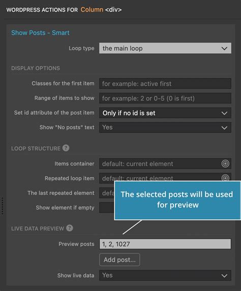 Live Data And Preview Pinegrow Web Editor
