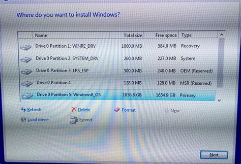 Which Partition To Place Clean Install On Windows 10 Forums