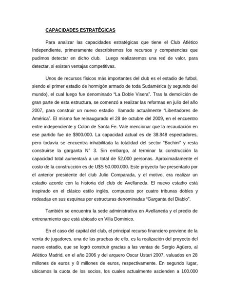 Capacidades EstratÉgicas Corregido Pdf