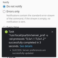 How To Enable TLS And TLS In Plesk Panel JoshWP