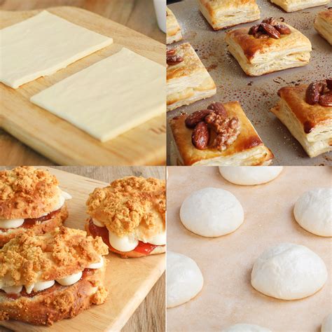 엣홈045 알생지 사각시트 페스츄리 와플반죽 단과자 도우 브리오슈 빵 파이 냉동생지 페이스트리 위시버킷