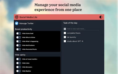 Social Media Lite For Google Chrome Extension Download