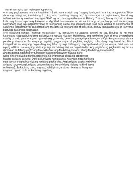 Madaling Maging Tao | PDF