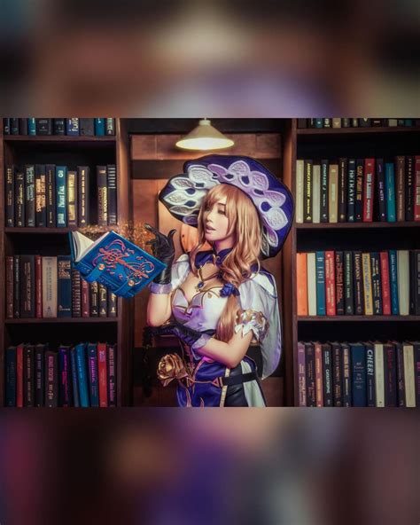 Lisa From Genshin Impact Cosplay By Alodia Gosiengfiao