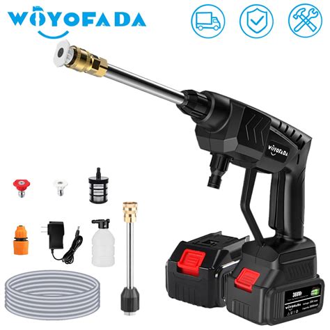 무선 고압 세차기 건 거품 발생기 물총 스프레이 클리너 마끼다 18v 배터리용 세차기 Aliexpress