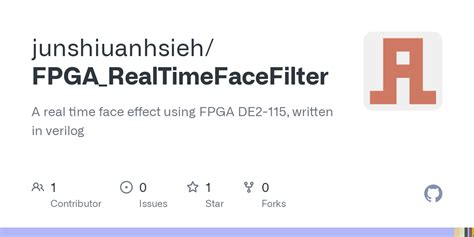 Github Junshiuanhsiehfpgarealtimefacefilter A Real Time Face