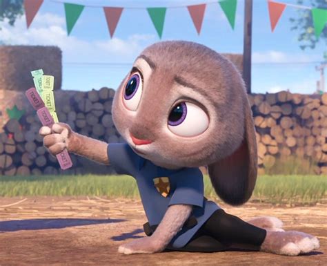 Cartoon에 있는 Diesel Lost님의 핀 디즈니 애니메이션 귀여운 아기 토끼 주토피아