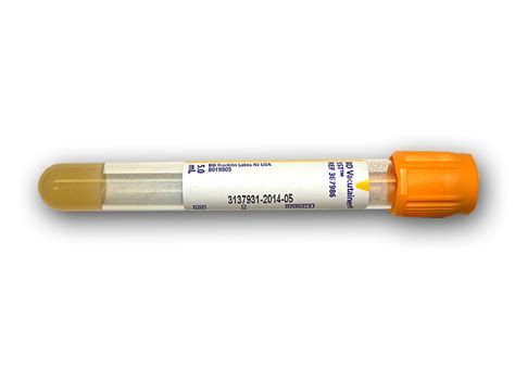 Sst Lab Tube Sst Tube Serum Separating Tubes Also Known As Serum