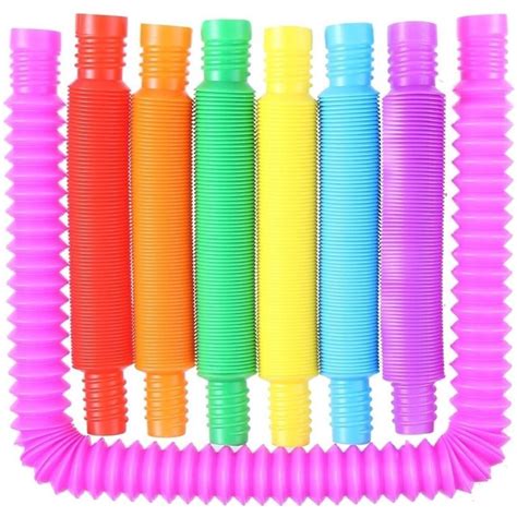 Pop Tubo Fidget Toy Descompressao Sensorial Dedo Puxa Cresce Shopee
