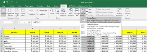 How Can I Freeze First Two Rows In Excel Tradinglas