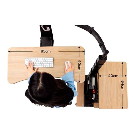 Suporte Movel Para Gabinete E Monitor Com Mesa Flutuante Ingrem Com