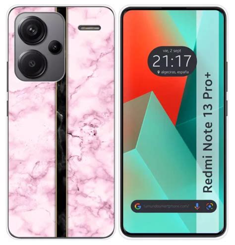 COQUE SILICONE POUR Xiaomi Redmi Note Pro Plus G Design Marbre Dessins EUR