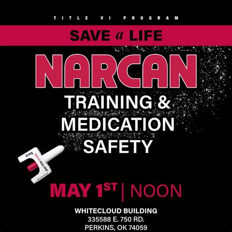 Narcan Training And Medication Safety Iowa Tribe Of Oklahoma