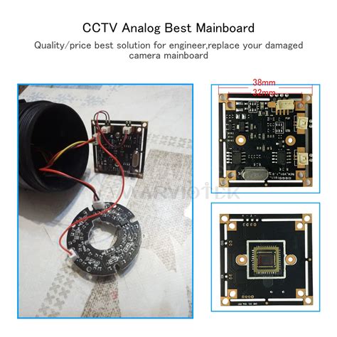 Entrelosmedanos Cctv Camera Module Cmos Sensor Analog Camera Board