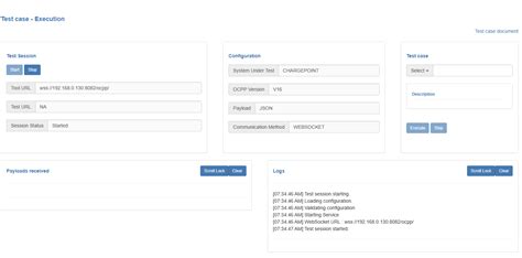 Node Js How Configure The Certificate When The Octt OCPP Compliancy Testing Tool As The