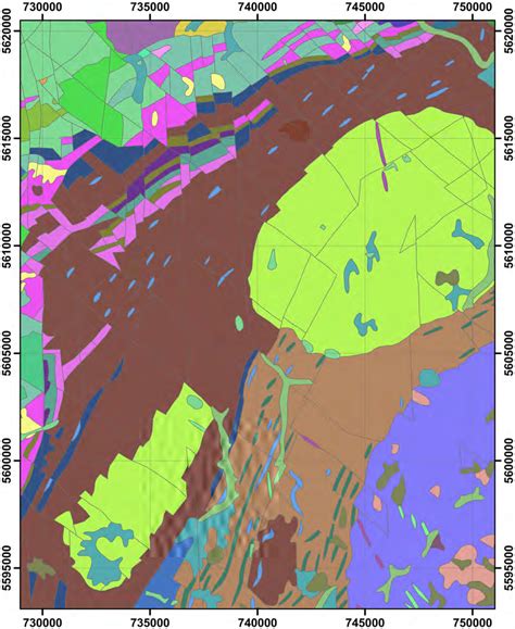 Geology Of The Composite Mapping Area B1 GÜk200 C Bundesamt Für