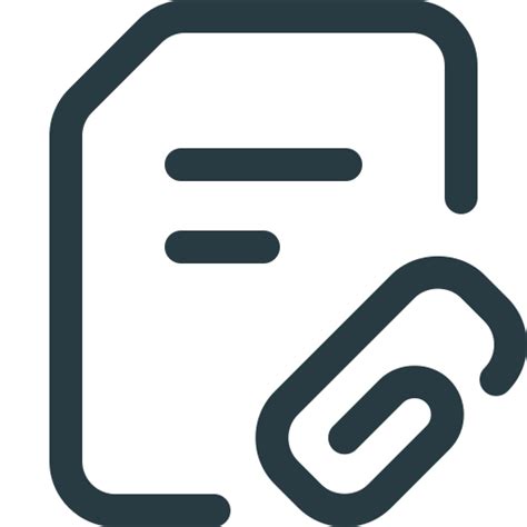 Attachment Generic Color Outline Icon