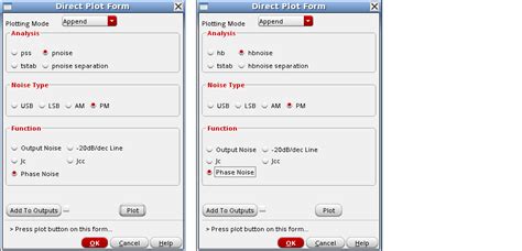 Noise Simulation In Spectre Rf Using Improved Pnoisehbnoise And Direct Plot Form Options Rf