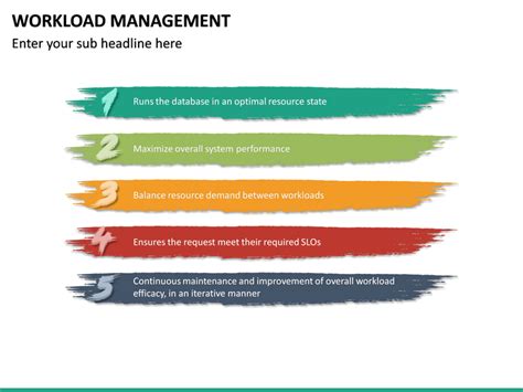 Workload Management PowerPoint Template SketchBubble