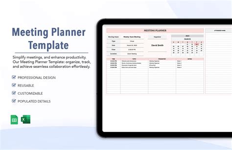 Free Editable Meeting Minute In Excel To Download