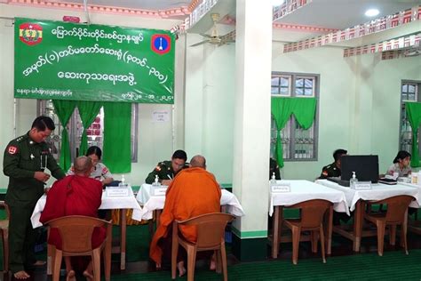 မြစ်ကြီးနားမြို့ပေါ်ရှိ သံဃာတော်များအား ကျန်းမာရေးစောင့်ရှောက်မှုလုပ်ငန်းများ ဆောင်ရွက