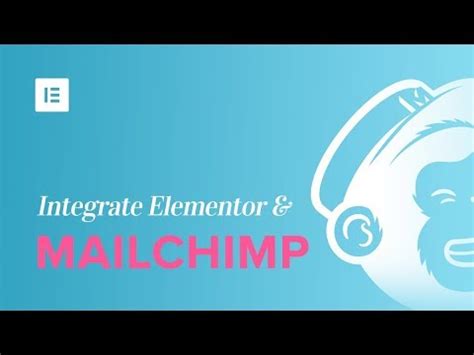 How To Connect WordPress To MailChimp With Elementor YouTube