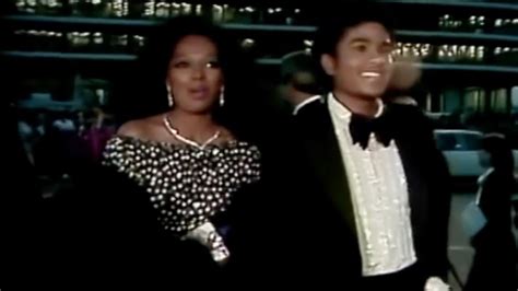 Michael Jackson At The 1981 Oscar Awards With Diana Ross Mj Video