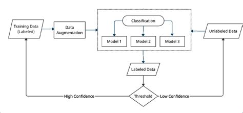 semi supervised self learning technique used in arectd annotation