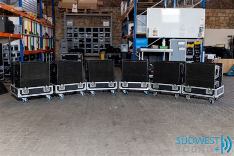 D B Db Audio Q1 Line Array Syystem 12 Tops Flugrahmen D12 Amping Verkabelung Spielfertig Ne