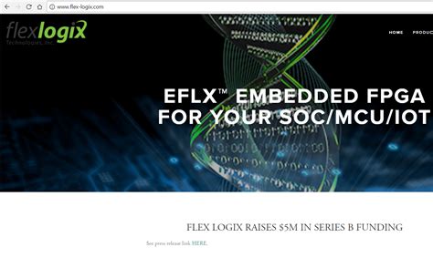 Flex Logix Developer Of Embedded FPGA Technology Raises M Converge Digest