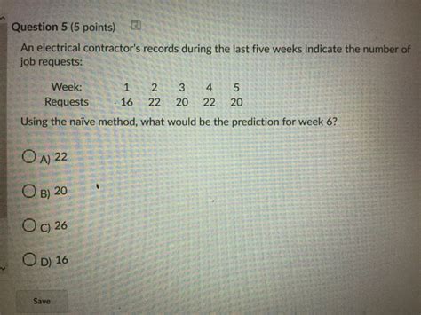 Solved An Electrical Contractors Records During The Last
