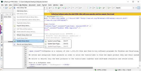 Coffeecup Html Editor Download Free Windows 170 Build 882 Softpedia