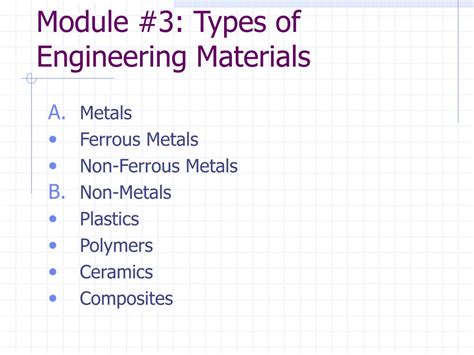 Ppt Engineering Materials Powerpoint Presentation Free Download Id591890