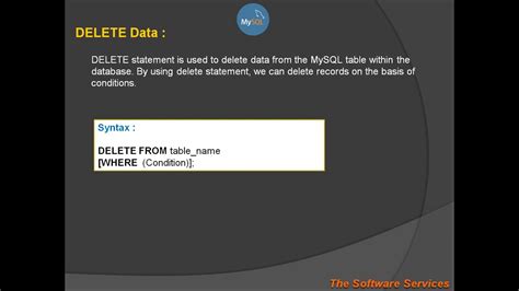 16 Mysql Delete Data In Telugu Youtube