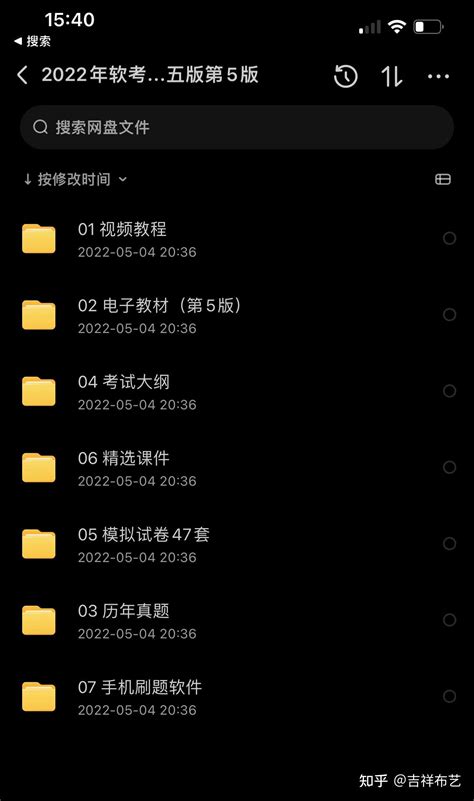 分享软考初级程序员资料
